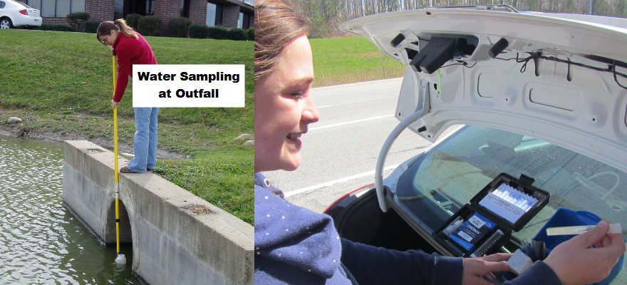 sample & screen outfall | Lake County General Health Department